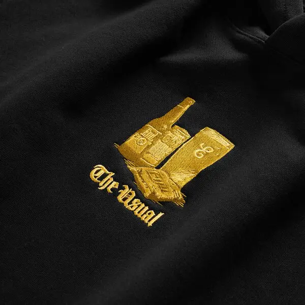 END. The Usual Hoodie - Black