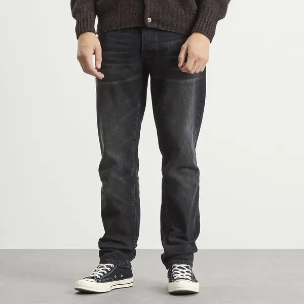 Nudie Jeans Solid Ollie Straight Leg Jeans
