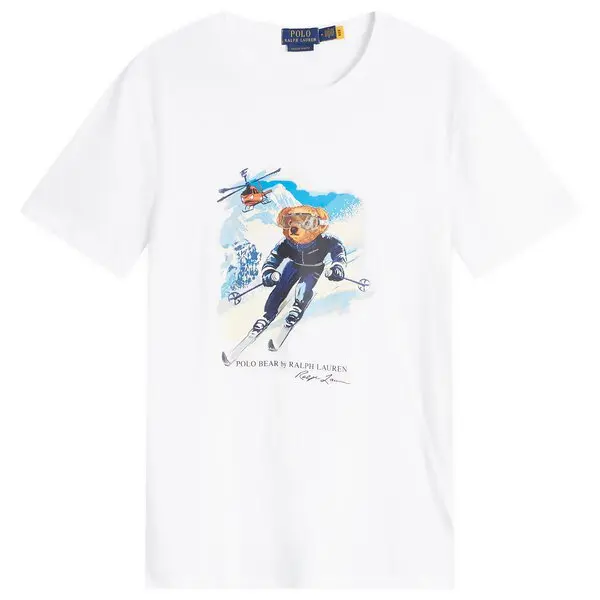 Polo Ralph Lauren Active Bear T-shirt - White