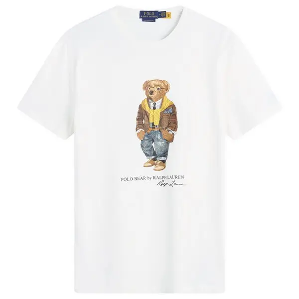 Polo Ralph Lauren Hudson Valley Bear T-shirt - Nevis