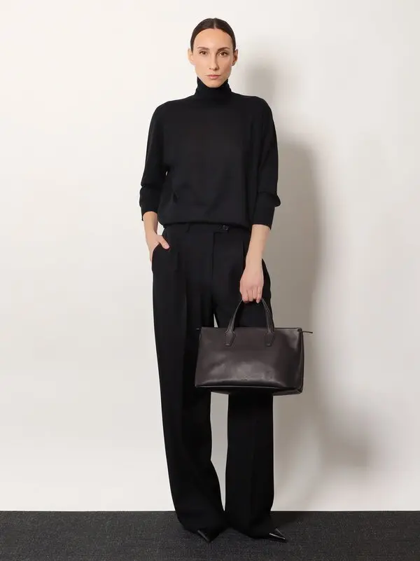 THE ROW Marcel Leather Handbag