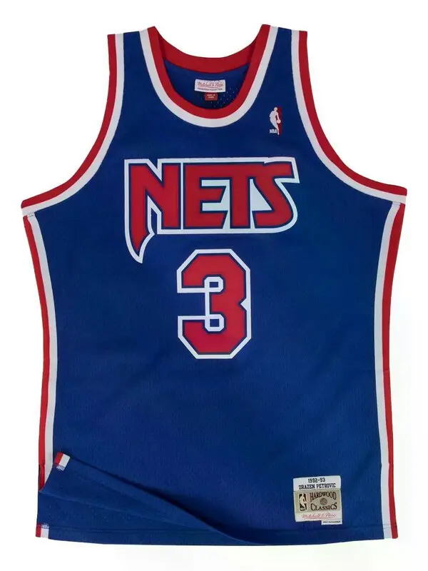 Mitchell & Ness Drazen Petrovic New Jersey Nets 1992-93 Jersey
