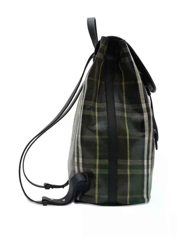 Burberry Tartan-pattern Backpack - Green
