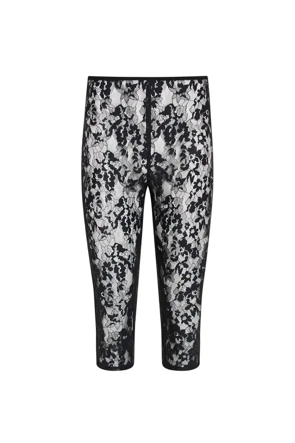 Amanda Uprichard Nico Capri Pants In Lace