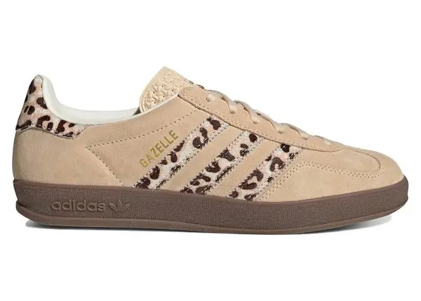 Adidas Gazelle Indoor Leopard Sneakers