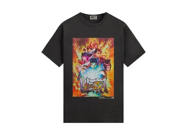 Kith X Capcom Street Fighter Iv Ultra Vintage Tee Shirt