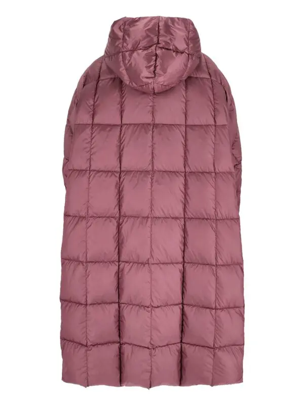 IENKI IENKI Maxi 'pyramid Leon' Down Jacket - Purple
