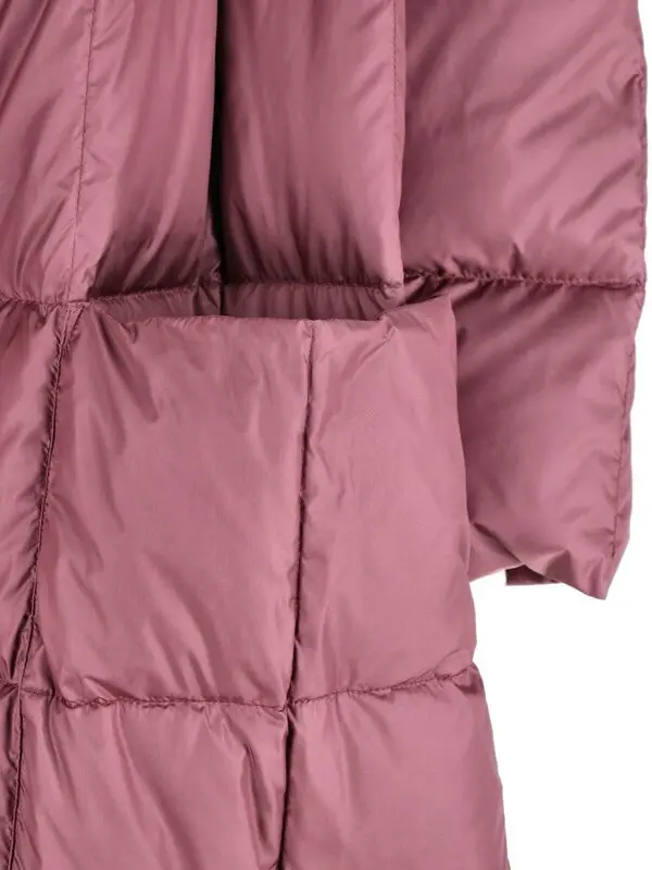 IENKI IENKI Maxi 'pyramid Leon' Down Jacket - Purple