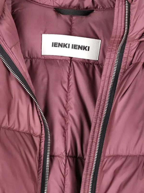 IENKI IENKI Maxi 'pyramid Leon' Down Jacket - Purple
