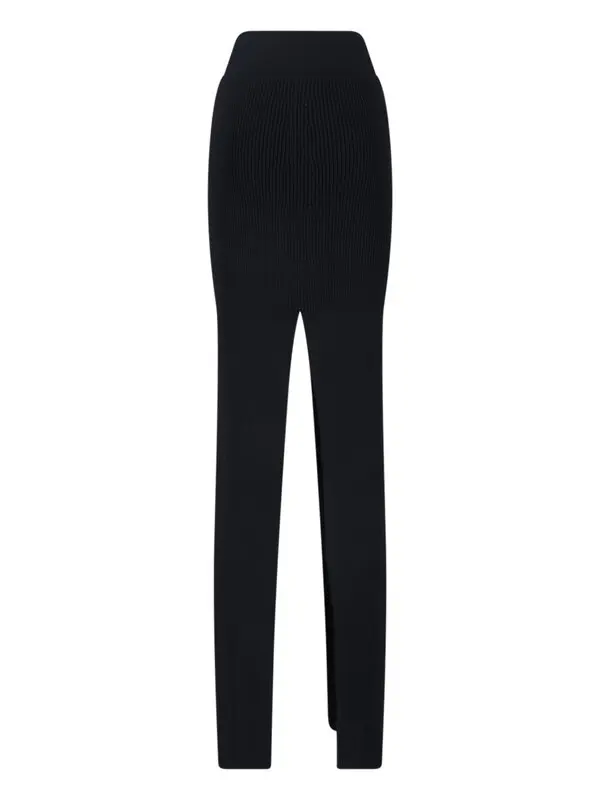 Rick Owens Wool Skirt - Black