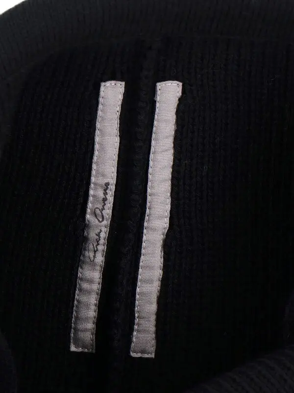 Rick Owens Wool Skirt - Black