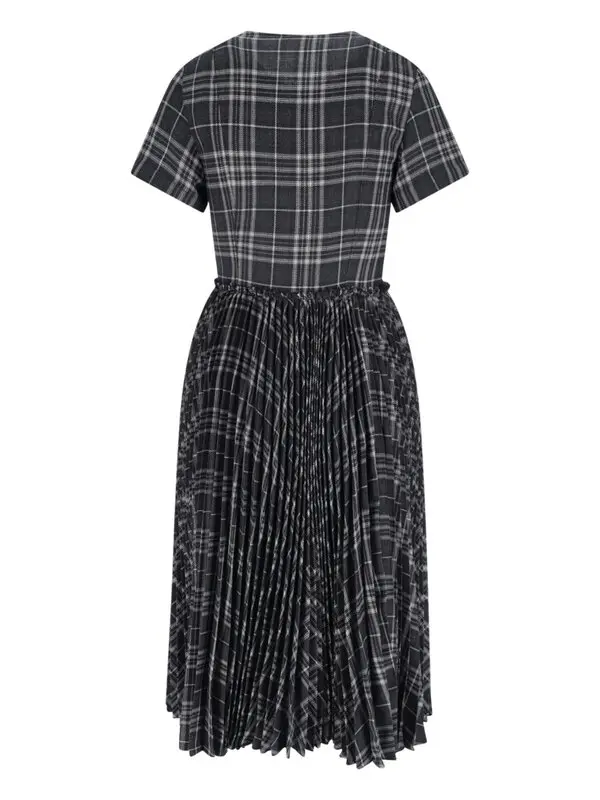 Burberry Meryl Midi Dress - Gray