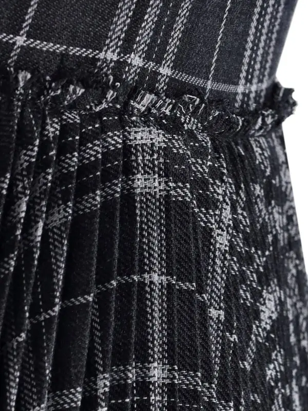 Burberry Meryl Midi Dress - Gray