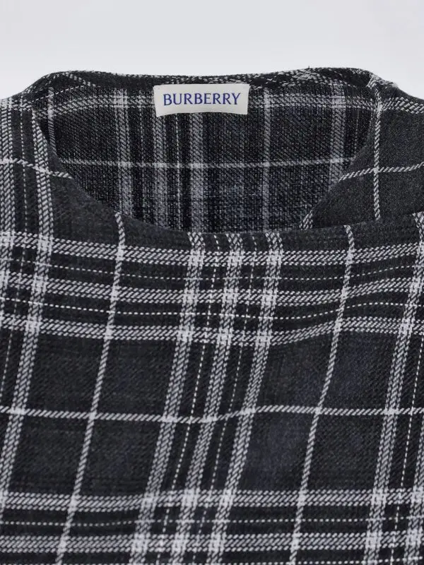 Burberry Meryl Midi Dress - Gray