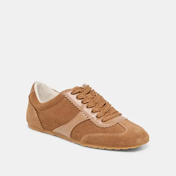 DOLCEVITA Dorie Sneakers - Pecan Suede