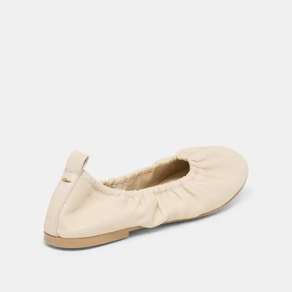 DOLCEVITA Conrad Ballet Flats - Bone Leather