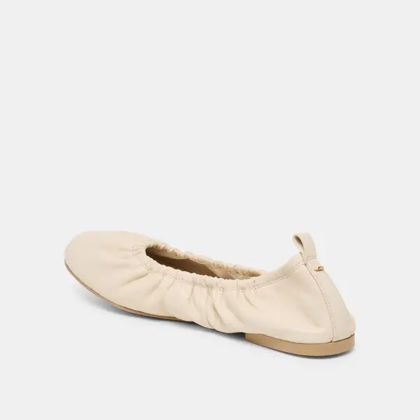 DOLCEVITA Conrad Ballet Flats - Bone Leather