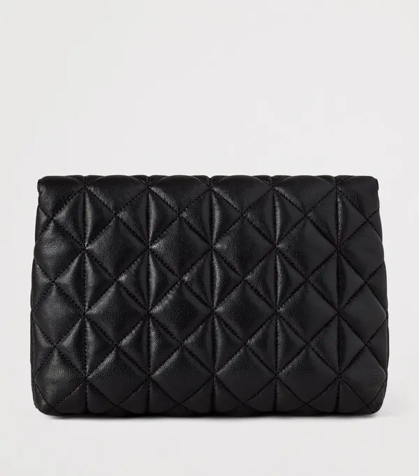 Mulberry Large Leather Darley Cosmetic Pouch - Black