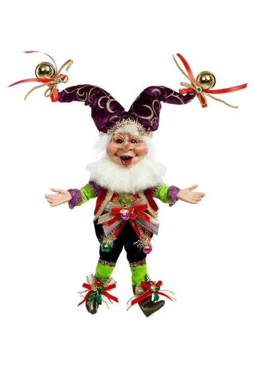 MARK ROBERTS Festivities Elf - Dark Purple