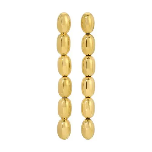 HEAVEN MAYHEM Edith Drop Earrings - Gold