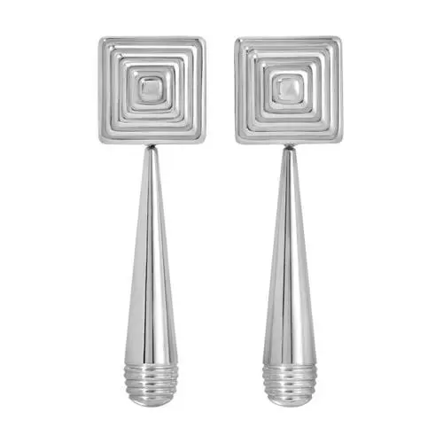HEAVEN MAYHEM Iris Earrings - Silver