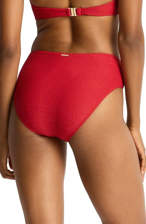 SEA LEVEL Luminara Mid-rise Bikini Bottom