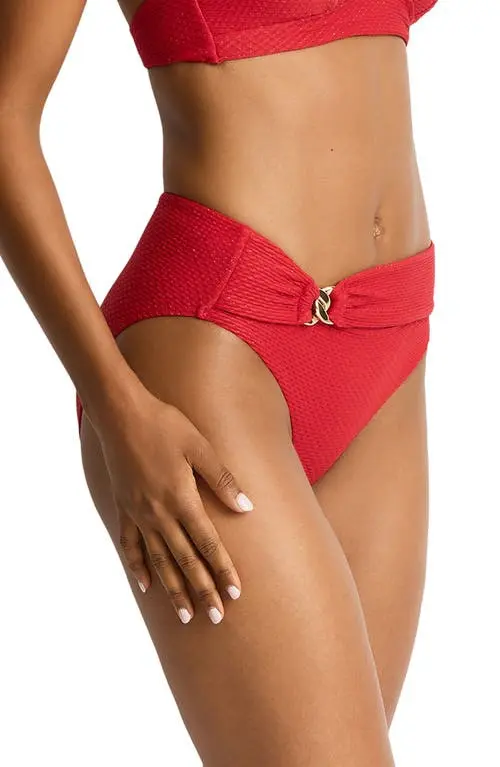 SEA LEVEL Luminara Mid-rise Bikini Bottom