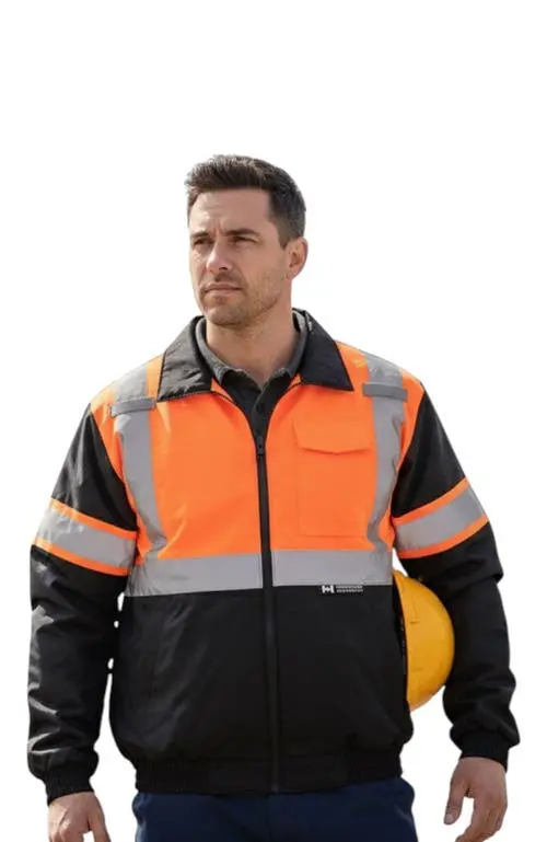 CANADA WEATHER GEAR Hi-visibility Work Jacket - Orange