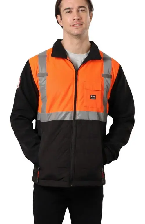 CANADA WEATHER GEAR Hi-visibility Work Jacket - Orange