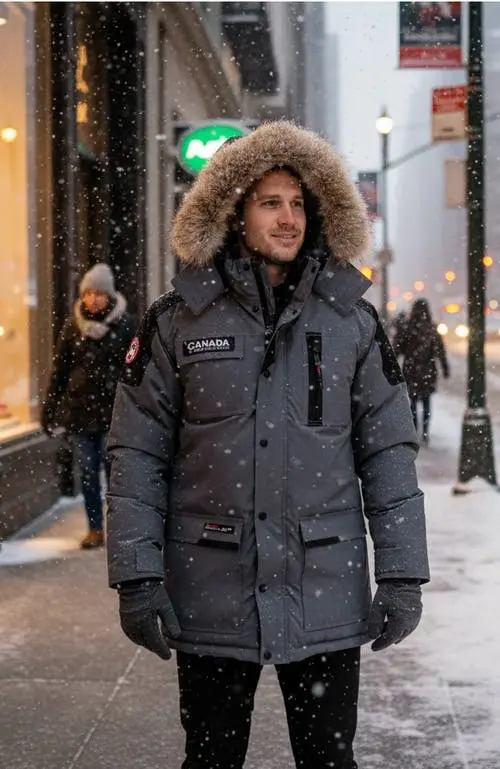 CANADA WEATHER GEAR Heavyweight Arctic Parka - Charcoal