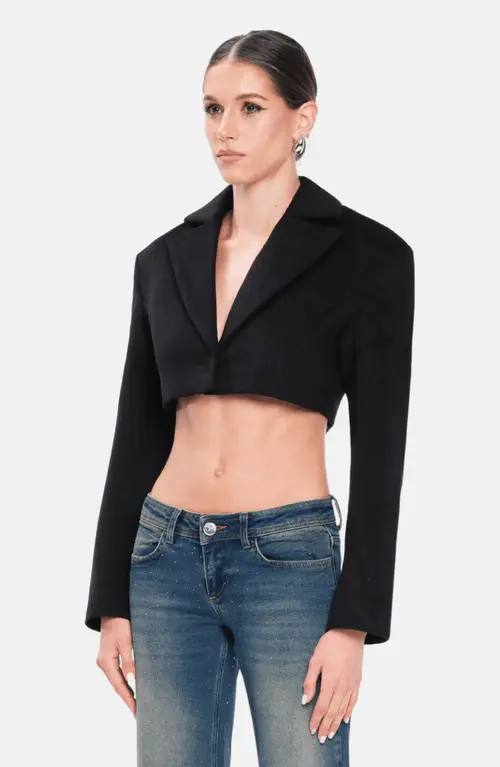 OW Nova Cropped Wool Blazer