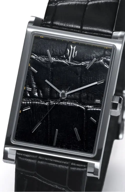 VIEREN Rectangular Swiss Automatic Watch