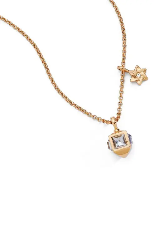 ALEX AND ANI Hanukkah Duo Charm Necklace