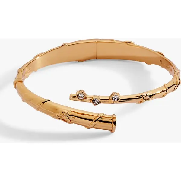 ALEX AND ANI Harry Potter Hermione Wand Cuff Bracelet - Gold