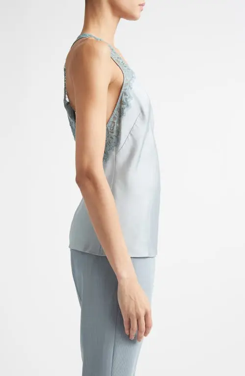 A.L.C. Wes Lace Accent Sleeveless Top