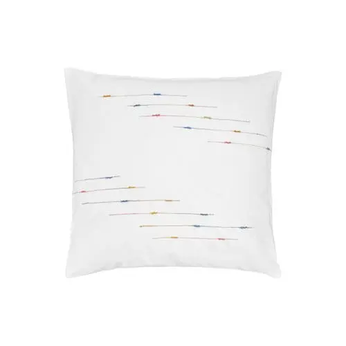 CAROL & FRANK 26" X 26" Raina Cotton Pillow Sham - White
