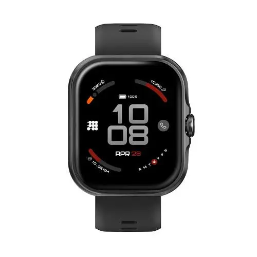 CUBITT Viva 2 Smartwatch With Amoled Display - Black