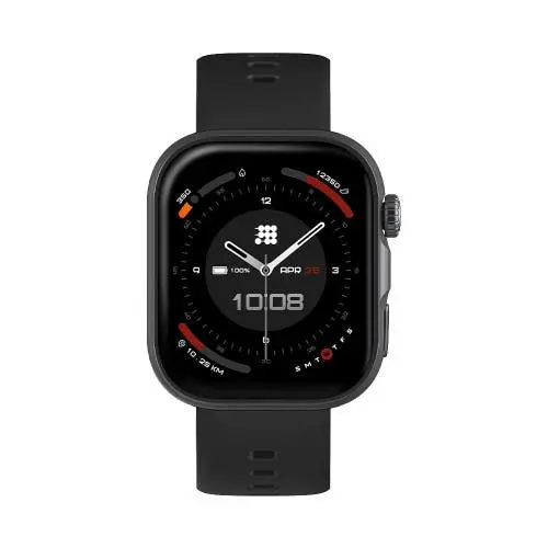 CUBITT Smartwatch With Amoled Hd Display - Black
