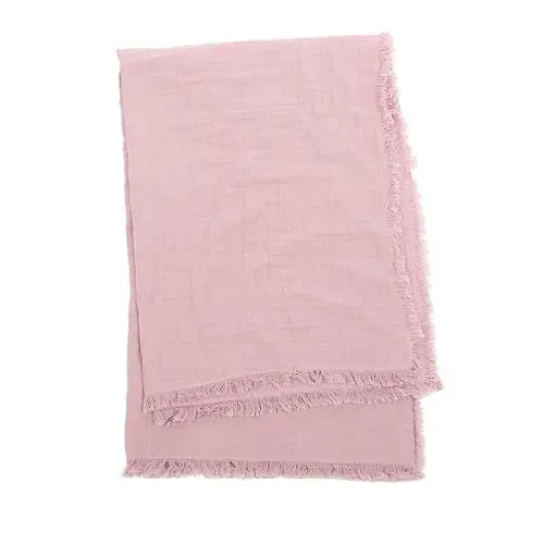 ELISABETH YORK 50" X 70" Feather Gauze Throw Collection - Pink