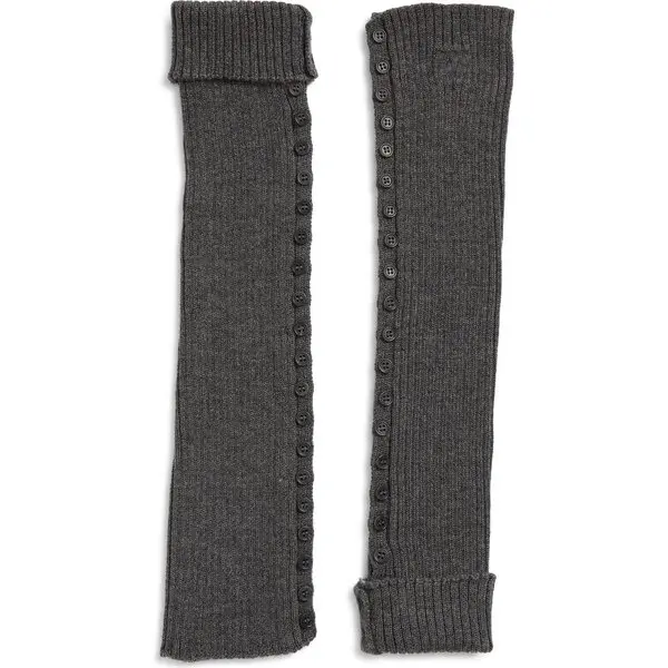 Paloma Wool Extrafine Merino Wool Leg Warmers - Dark Grey