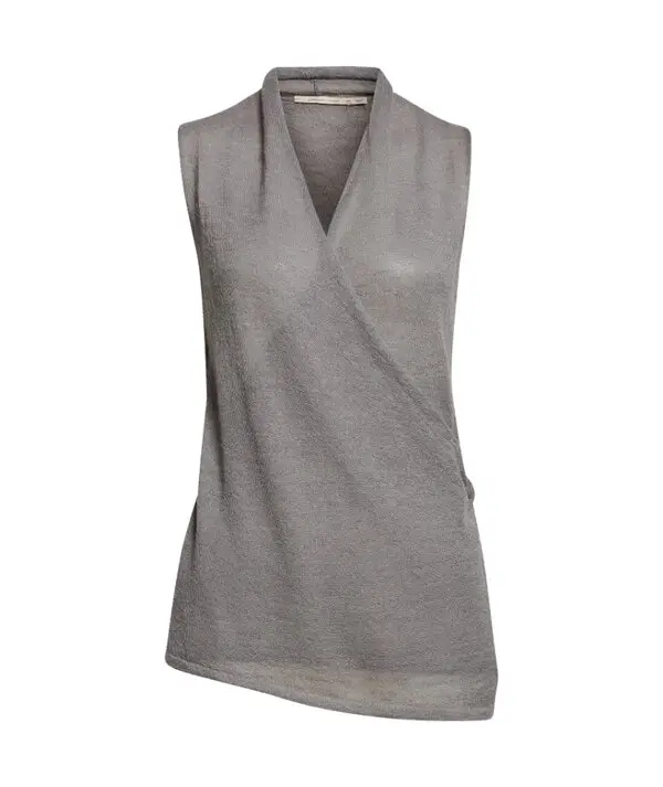 Paloma Wool Baby Alpaca & Merino Wool Blend Wrap Top