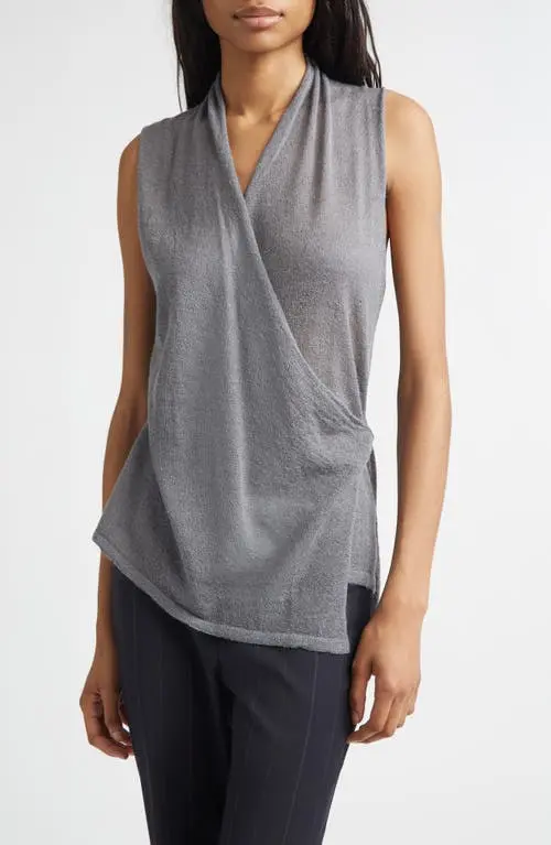 Paloma Wool Baby Alpaca & Merino Wool Blend Wrap Top
