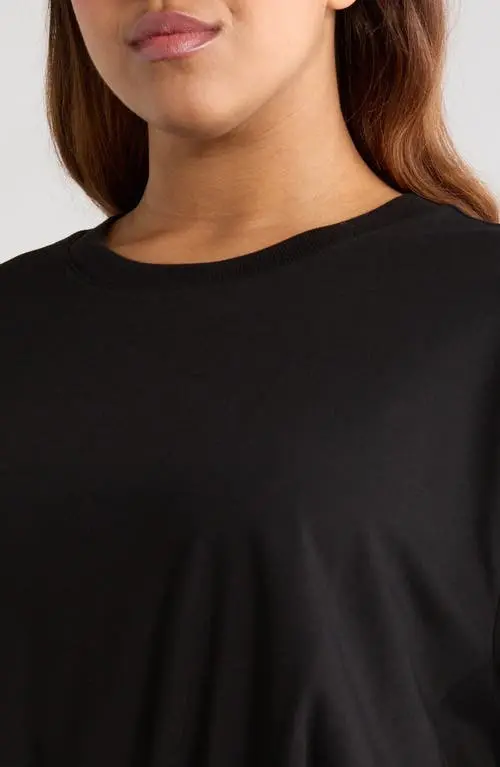 Wit & Wisdom Blouson Knit Top - Black