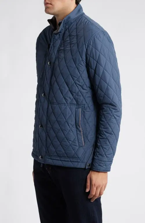 Johnnie-o Juno Quilted Jacket - Navy