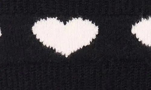CECE DUPRAZ Heart Jacquard Crewneck Sweater