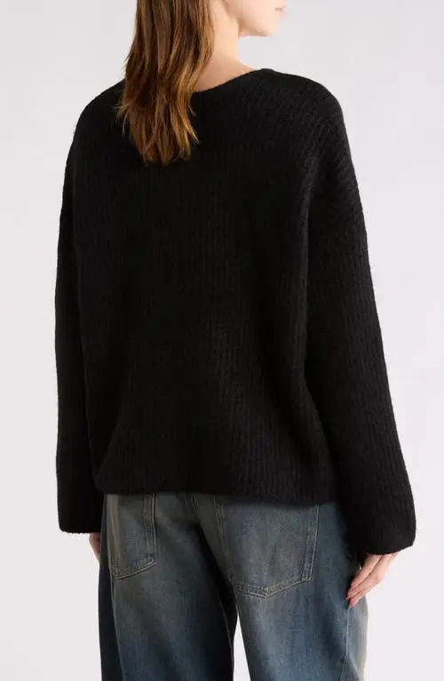 PACSUN Crewneck Sweater - Black