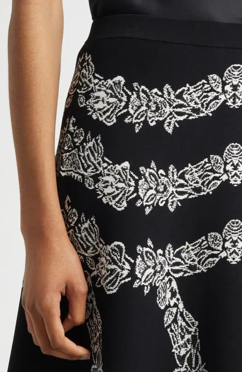 Ulla Johnson Valencia Jacquard Maxi Skirt - Noir