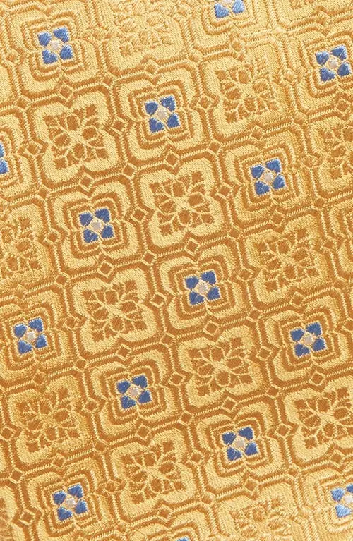 Canali Medallion Silk Neck Tie