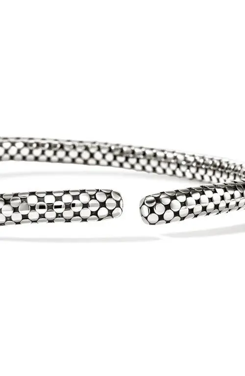 John Hardy Dot Coil Choker Necklace - Silver