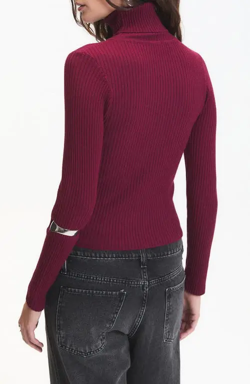 Deluc Mylo Ribbed Turtleneck Sweater